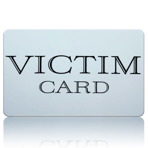 Victim Card $2.99 - Buy 2 get 1 FREE! Free Shipping #victimcard ...